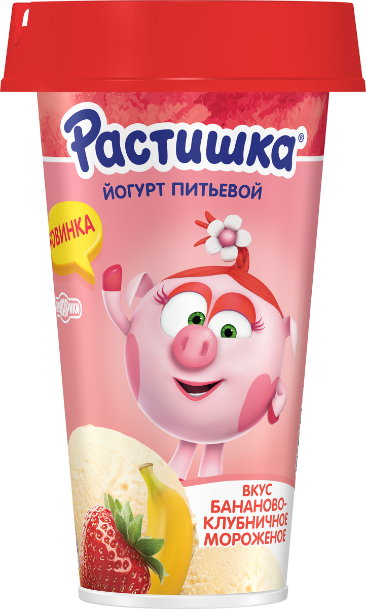 Питьевые йогурты Растишка для детей — состав, калорийность